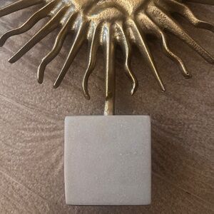 Tozai | Accents | New Tozai Sun Gold Sculpture Home Decor | Poshmark
